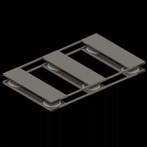 Ssi 1000 Modular Platforms Data Center Seismic Isolator