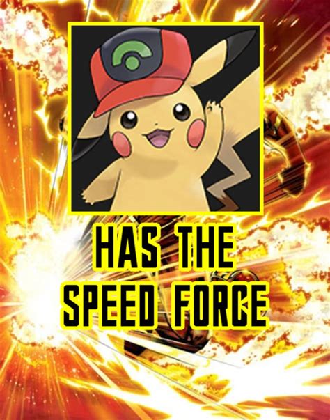 Uh Ash Pikachu Speed Force Lightning By Sonicdudes2000 On Deviantart