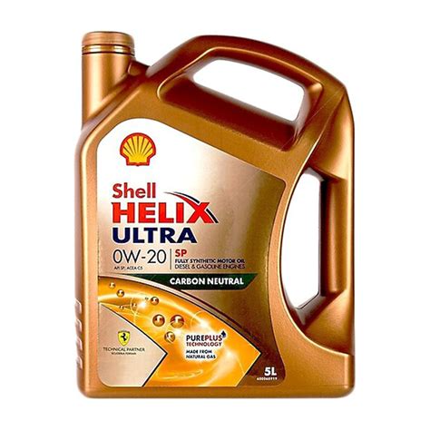 Shell Helix Ultra Sp 0w 20 Fully Synthetic Engine Oil 5l 2x5l4x5l