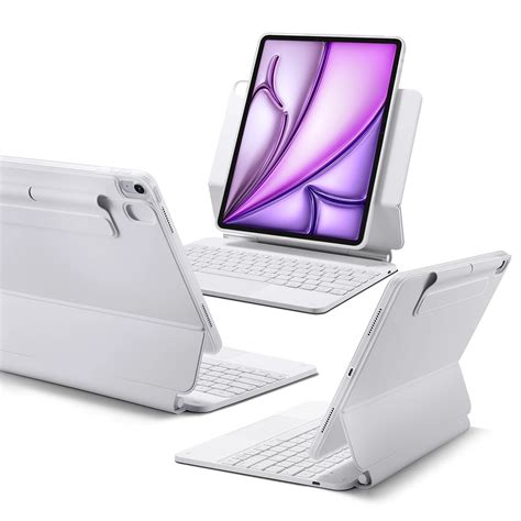 Top Magsafe Ipad Air 13 Inch M3 2025 Case With Magnetic Keyboard