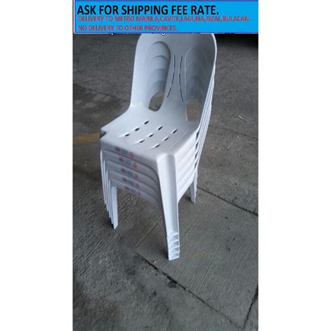 Furniture ♠sanyo Monoblock Chair Per Piece Pricing Shopee Philippines
