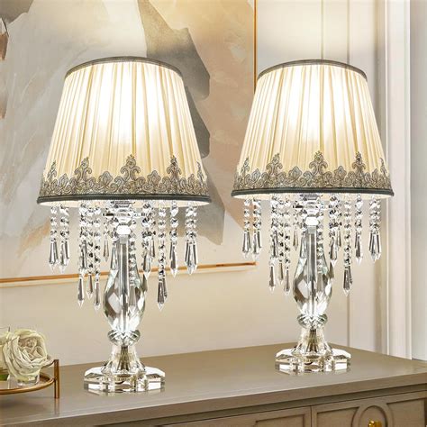 Puresilks Classical Tiffany European Style Table Lamp Fabric Drum Shade