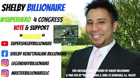 Kikaida Says To Vote And Support Pikachu Shelby Billionaire 4 Congress