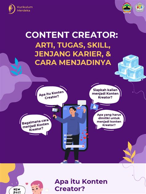 Panduan Menjadi Konten Kreator Pdf Bisnis Seni