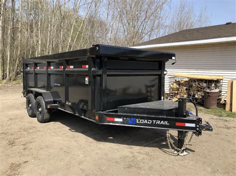 New 2025 Load Trail 14 14k W 4 Sides Dump Trailer For Sale In Edmore Mi