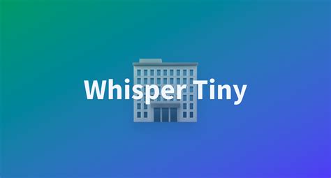 Syedaunzaidiwhisper Tiny At Main