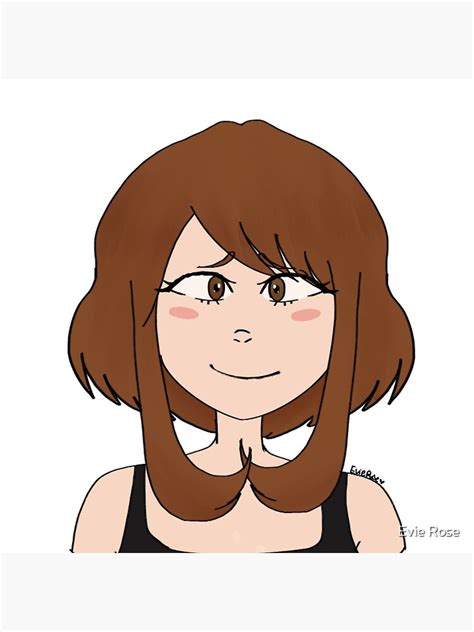 Ochako Uraraka Poster For Sale By Miarose88 Redbubble
