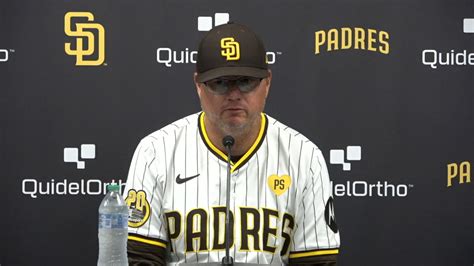 Mike Shildt On Padres Pitching 4 0 Win 05282024 San Diego Padres