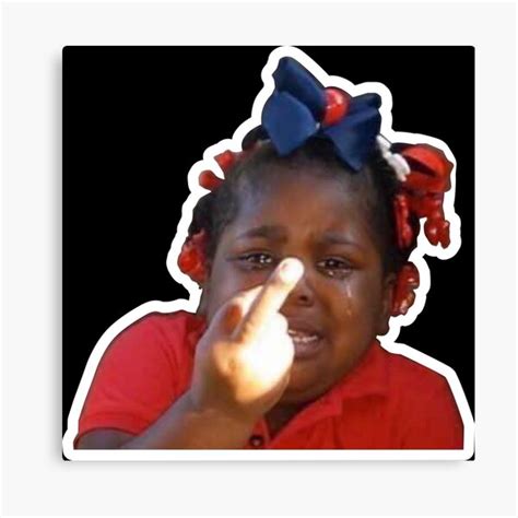 Lienzo «meme De Niño Llorando De Los Memes Redbubble