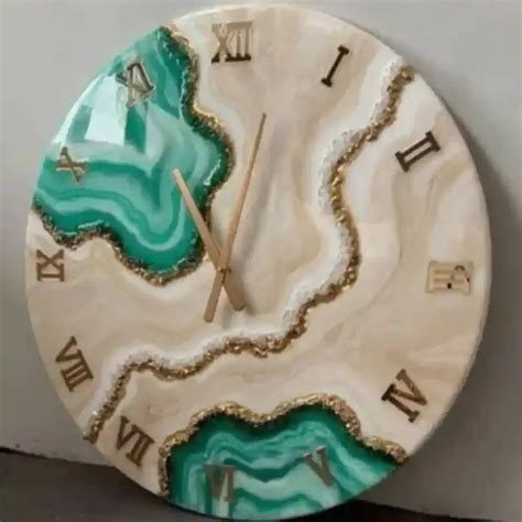 Buy Geode Resin Clock Online In India Resin Clocks India