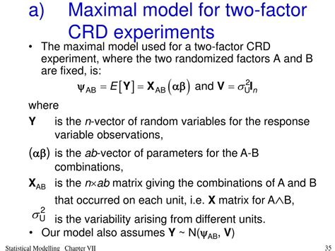 Ppt Vii Factorial Experiments Powerpoint Presentation Free Download