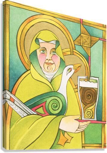 Canvas Print St Brigid Of 100 000 Welcomes By M Mcgrath Trinity