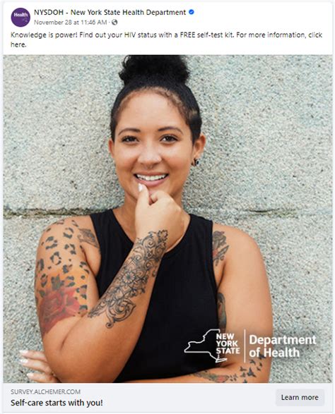 New York State Department Of Health Announces Hiv Self Test Giveaway