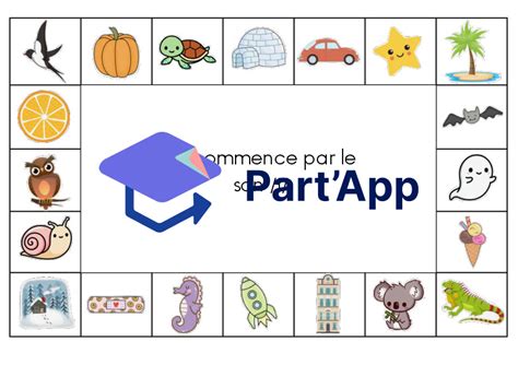 Partapp Je Commence Par Le Son A I O U