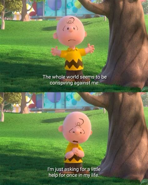 The Peanuts Movie Quotes Charlie Brown Movie Quotes Peanuts Comic