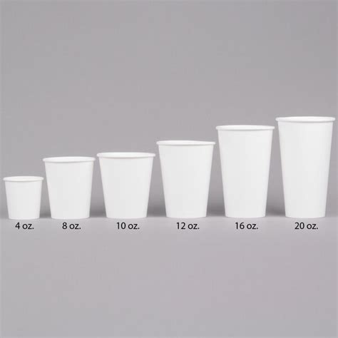 8 Oz Paper Hot Cups In Bulk 1000case