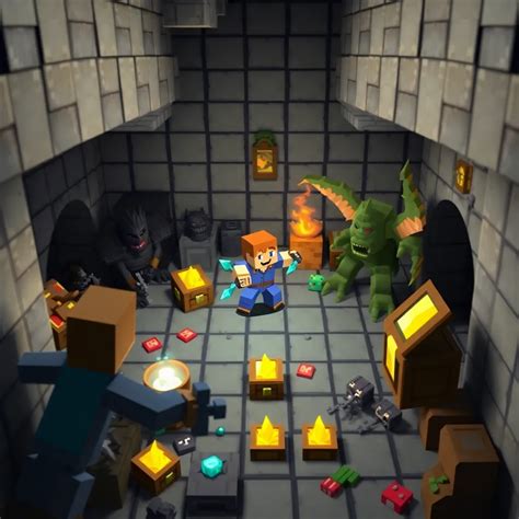 Minecraft Dungeons Your Adventure In The Dungeons Of The Block World