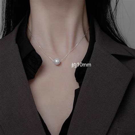 七彩蜘蛛ღ【臺灣現貨】珍珠項鏈 女款 小衆設計感 輕奢冷淡風 頸鏈 配飾 高級感 鎖骨鏈 弔墜 蝦皮購物