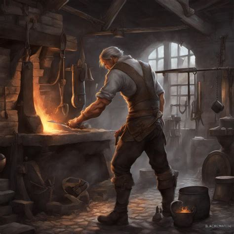 Blacksmith Fantasy By Darkmagicalsoul On Deviantart