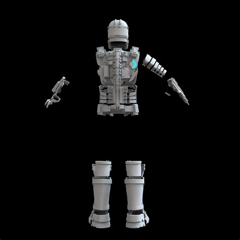 3d File Dead Space Remake Isaac Clarke Full Body Wearable Armor 😵 ・3d