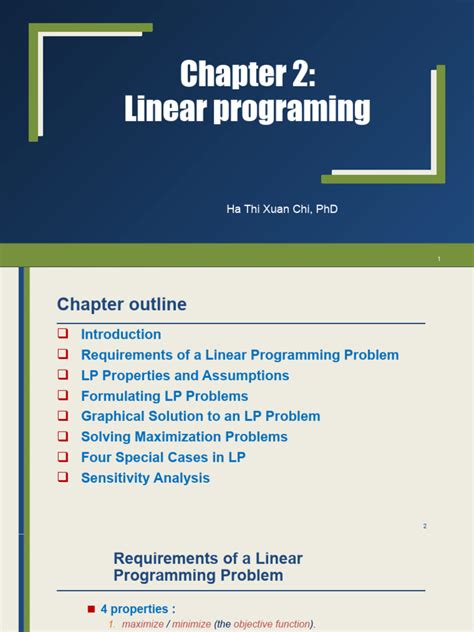 C2 Linear Programing Jan 2021 Pdf Mathematical Optimization Linear Programming