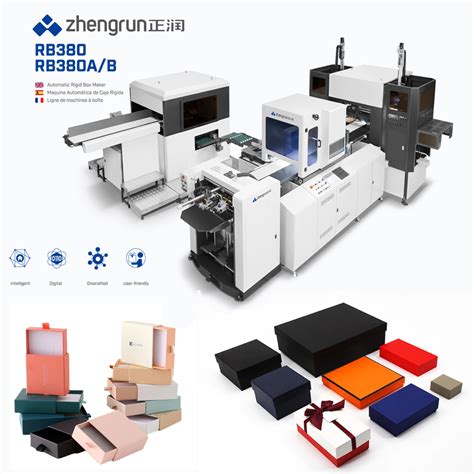 Set Up Boxes Machine Cardboard Paper T Box Making Machine And