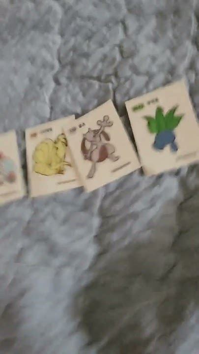 뮤 츠 나인테일 뚜벅초 님피아 띠부씰 포켓몬고 Youtube