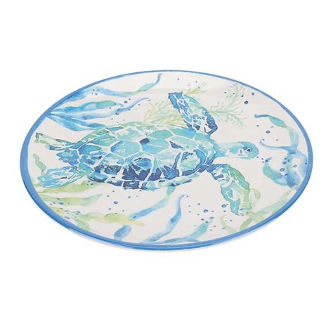 Melamine Turtle Salad Plate 9 At Home