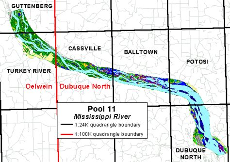 Mississippi River Depth Maps