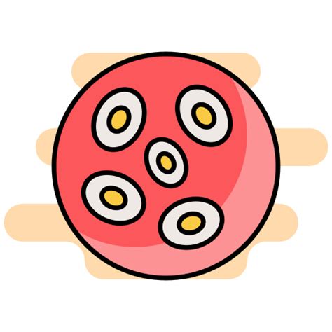 Connective Tissue Generic Color Lineal Color Icon