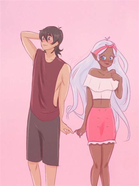 Kallura Keith And Allura In 2023 Keith And Allura Voltron Legendary