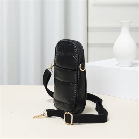 Puffer Rectangle Crossbody Bag