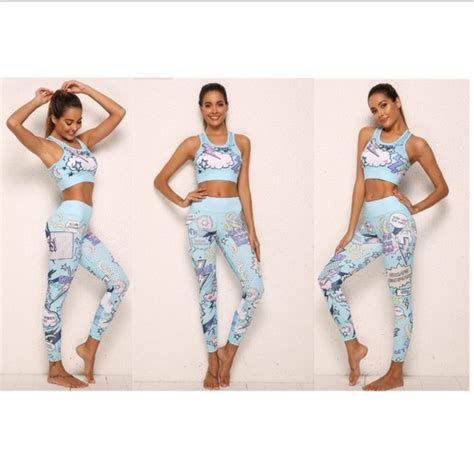 Intimates And Sleepwear 622 Comic Sports Active Wear Set Poshmark