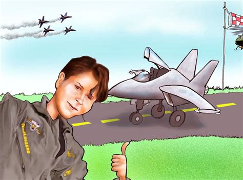 Lt Liz Tremel Pilot Of The Fa 18e Super Hornet From Vfa 105
