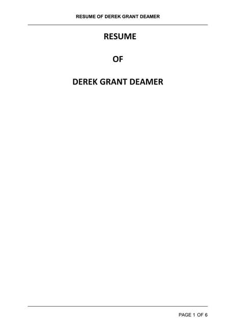 Derek Deamer Resume Aug 08 4 Doc