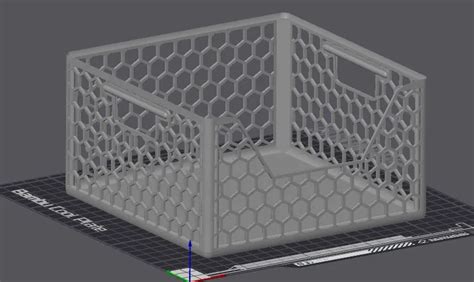 Stackable Organizer Bin Hex V1 Remixed By Cryspie Makerworld