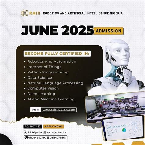 Robotics And Artificial Intelligence Nigeria Rain Scholarship Program