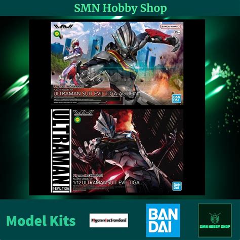 Frs Figure Rise Standard Ultraman Suit Evil Tiga Toys Plastic Model Kit