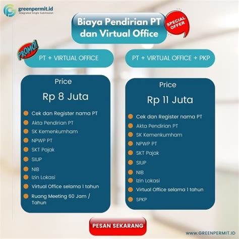 Biaya Pendirian Pt Yang Harus Anda Ketahui Greenpermit