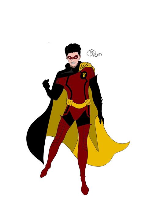 I Updated My Old Robin Concept Designs Rbatman