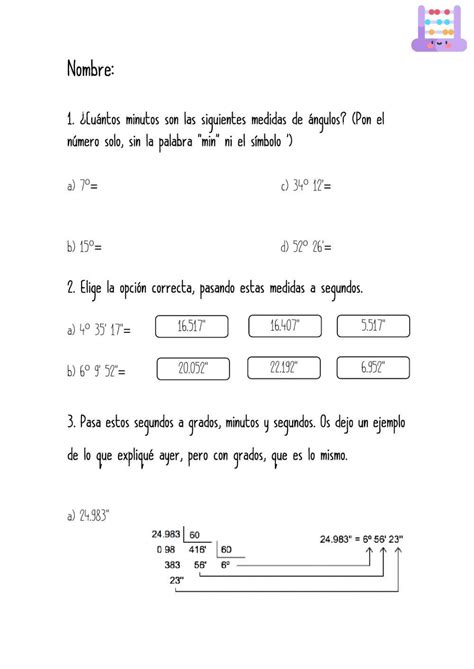 Sistema Sexages Free Interactive Worksheets 187517