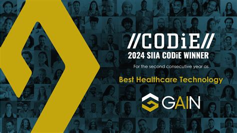 Gain Wins Best Healthcare Technology Solution At The 2024 Codie Awards