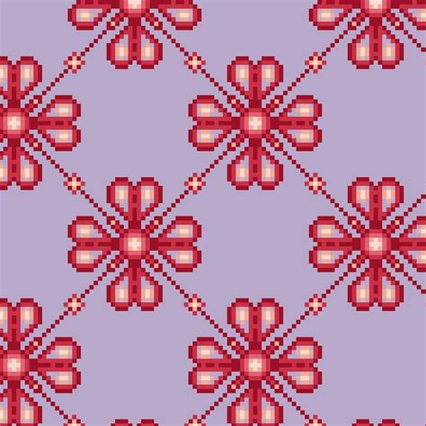 2 페이지 꽃 픽셀 패턴 이미지 Freepik에서 무료 다운로드