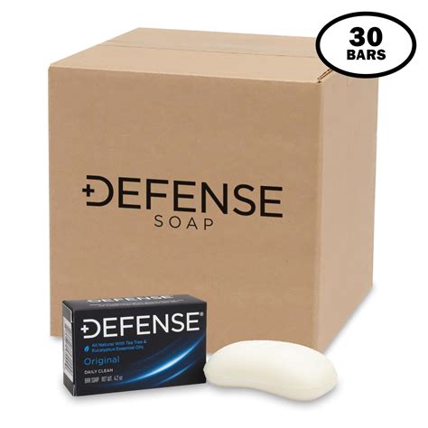 Defense Original Bar Soap 30ct Case Wrestlingmart