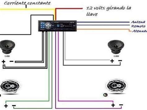 Como Conectar Auto Estereo Configuración De Audio Para Coche De 12