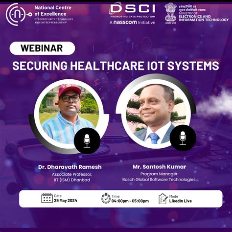 Securing Healthcare Iot Systems National Centre Of Excellence N Coe