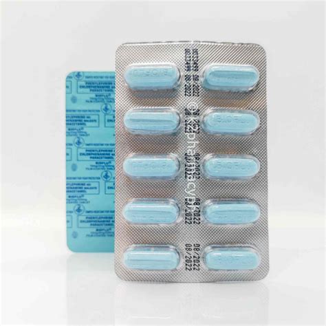 Bioflu® 10mg 2mg 500mg Film Coated Tablet