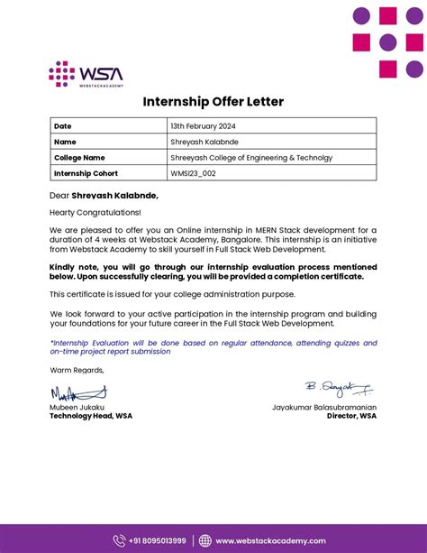 Shreyash Kalabnde On Linkedin Internship Newopportunities