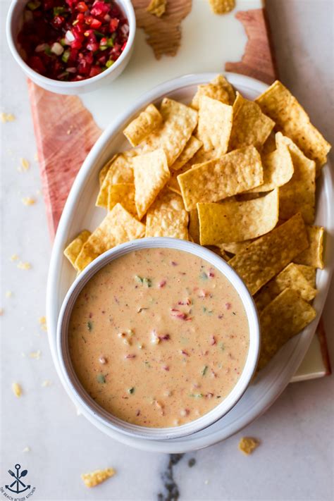 Easy Queso Dip The Beach House Kitchen