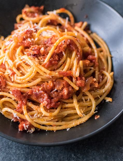 Bucatini Amatriciana Calories At Sabrina Evans Blog